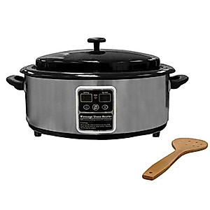 6 Quart Hot Stone Heater - Digital Stone Warmer