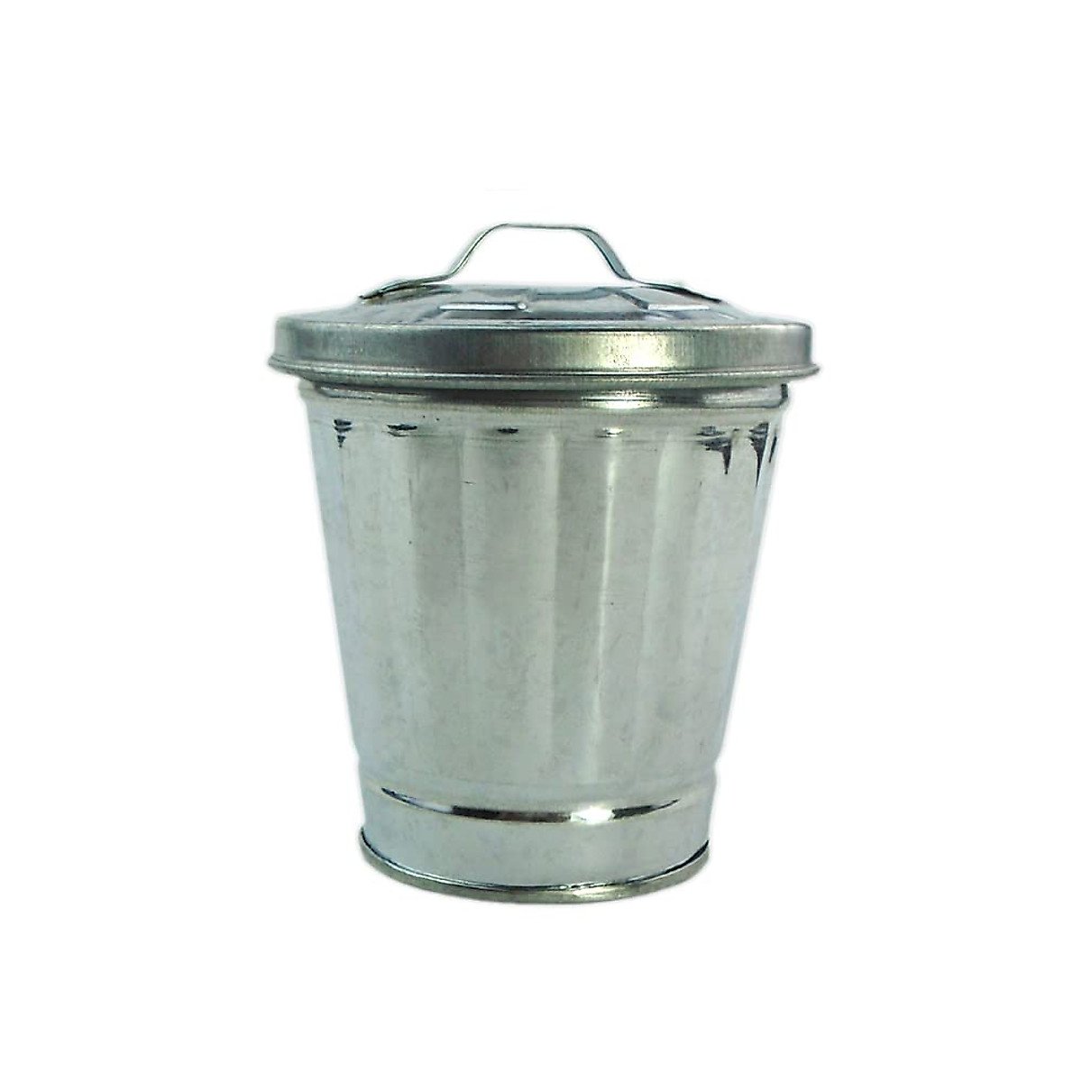 AITING Mini Trash can & Iron Garbage can Pencil Cup Holder 2pcs (Green)