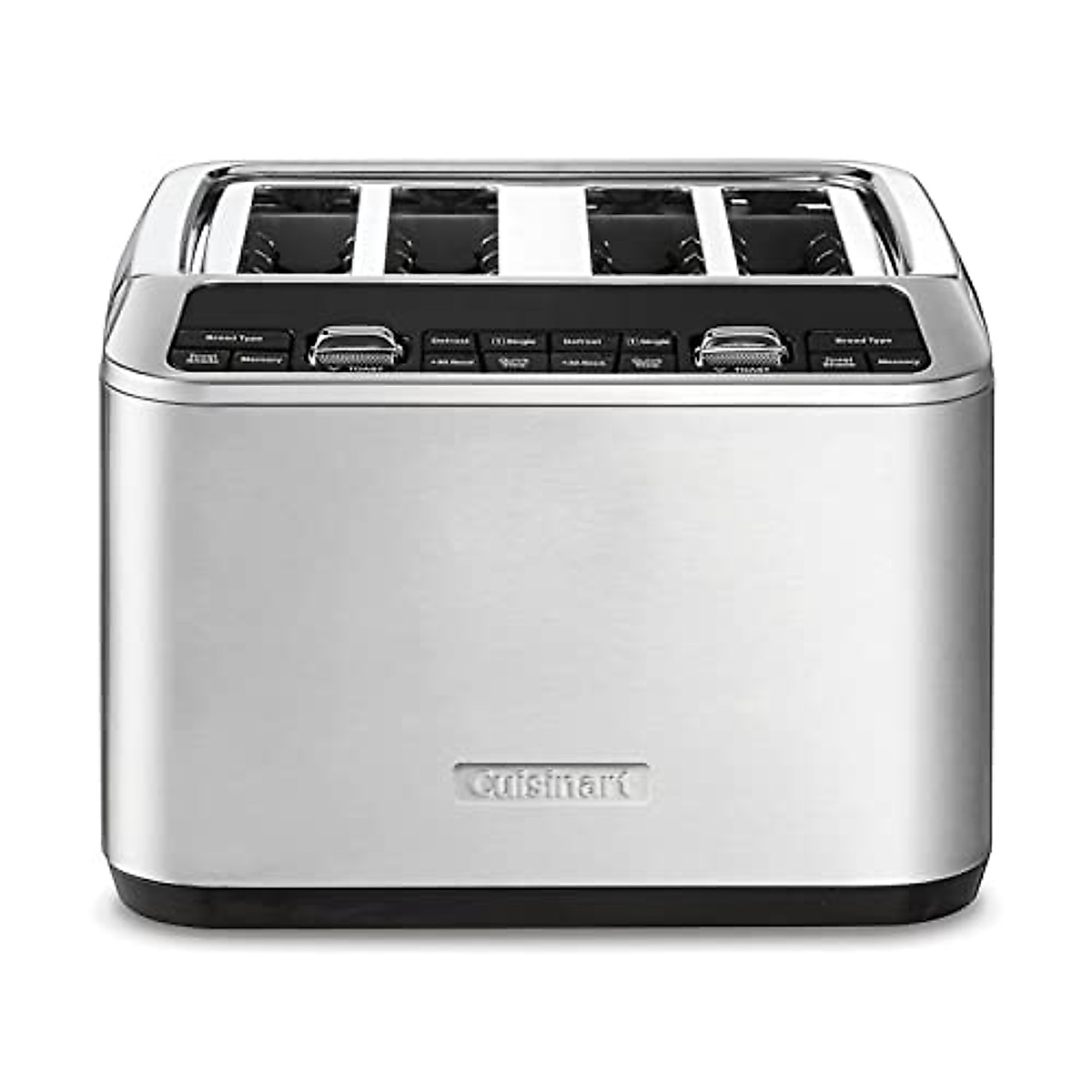 Cuisinart CPT-540 4-Slice Digital Motorized Toaster Bundle with Bamboo Tongs
