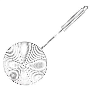 AmazonCommercial Stainless Steel Spider Strainer, 5.3 Inch