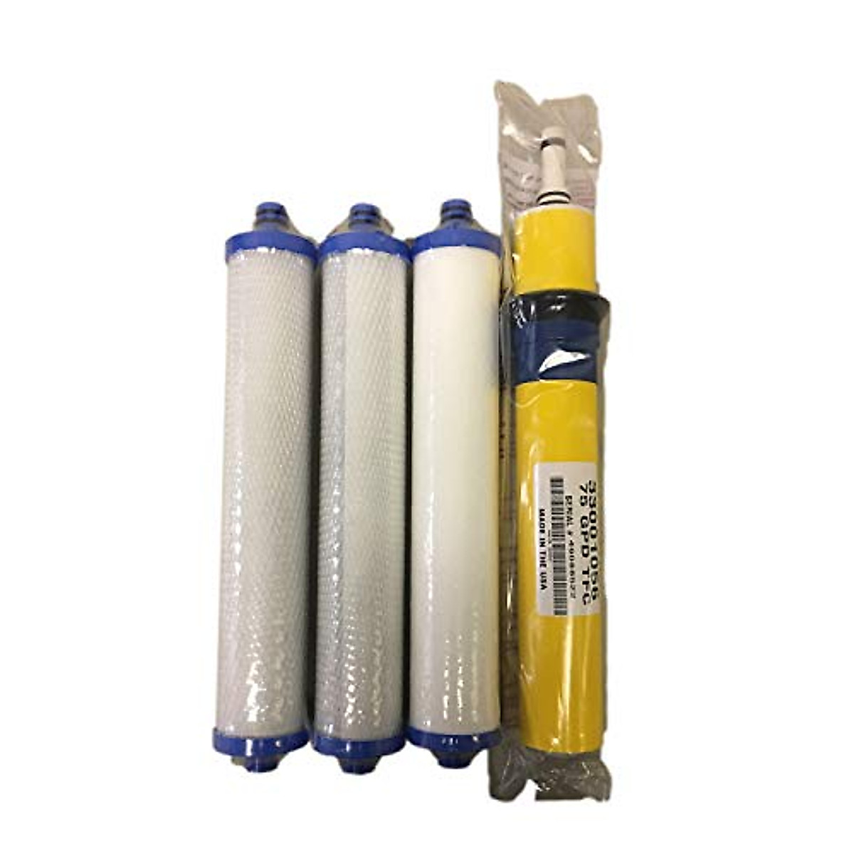 Hydrotech Compatible 33001056 - 75 GPD Membrane with Filters Set - Membrane Made in USA
