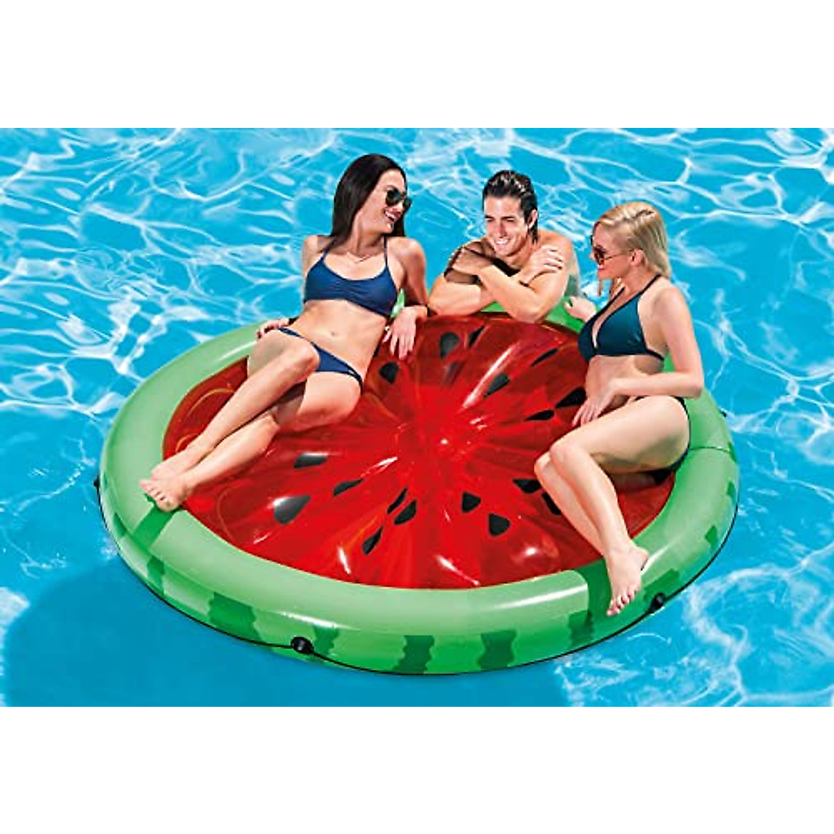Intex Watermelon, Inflatable Island, 72" X 9" , Red