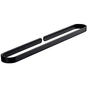 Towel Racks, Towel Rack Simple Bathroom Kitchen Home Space Aluminum Single Bar Wall Mounted Towel Rack Bathroom/D/60Cm