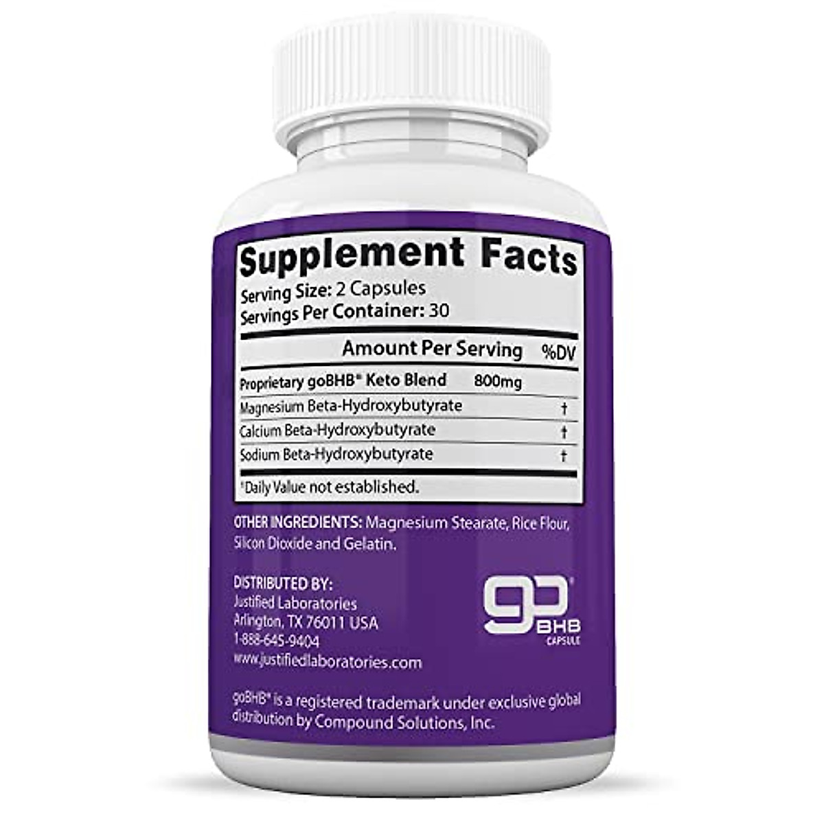 (3 Pack) Extra Burn Keto Pills 800MG Includes Patented goBHB® Exogenous Ketones Advanced Ketosis Support for Men Women 180 Capsules