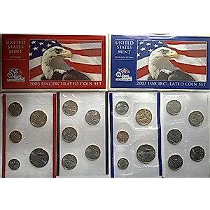 2003 P D US Mint set 20 Coins Comes in Original US mint packaging Uncirculated