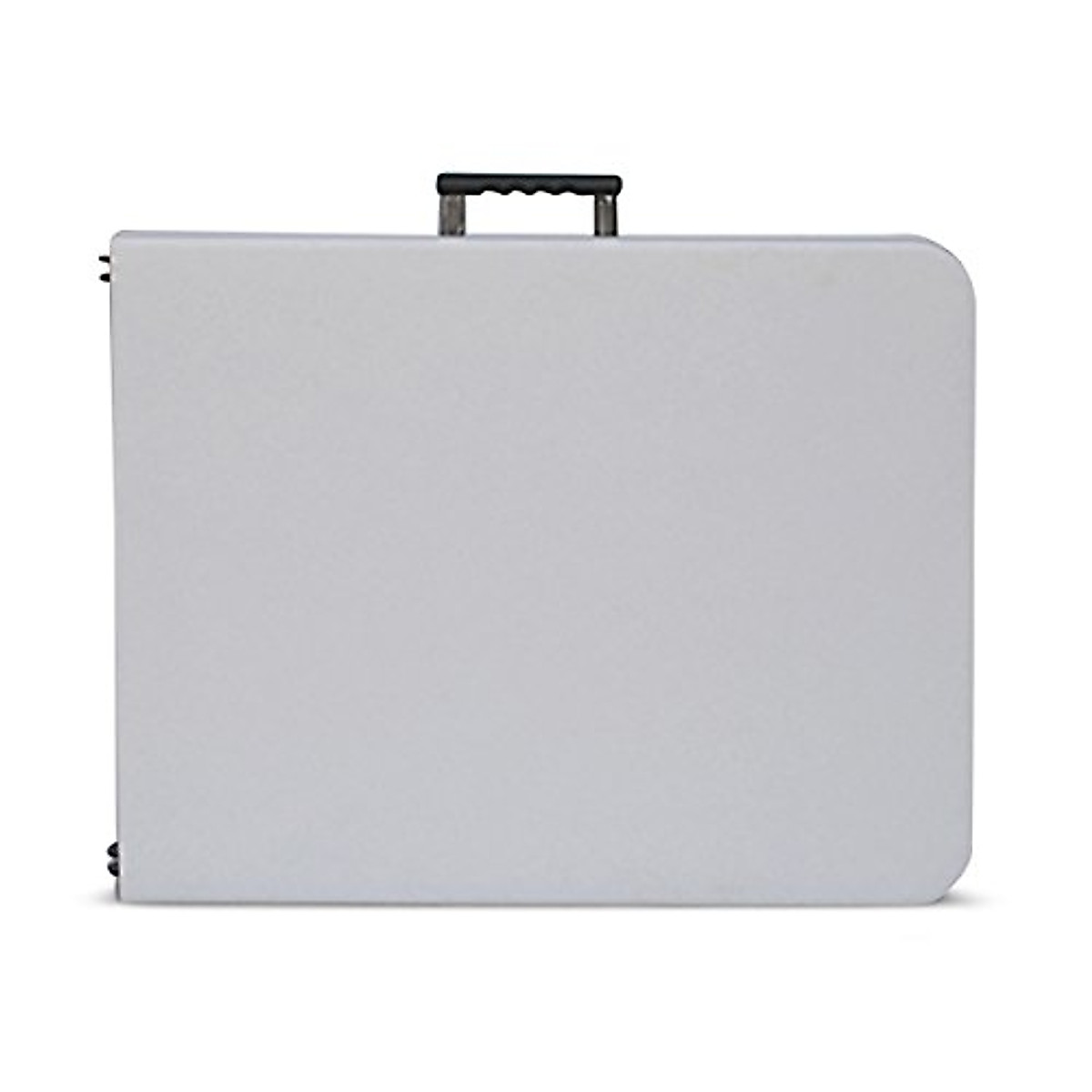 Correll CP3072FM Light Weight Blow Molded Fold in Half Table, For Easy Transportation, Rectangular, 30"x72", Gray Granite