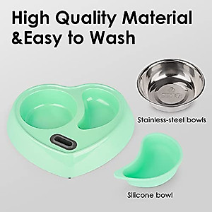 Super Design Dog Water Bottle Stand, Automatic Multifunctional Dog Water Bottle Dispenser Dog Water Feeders Bowl Dispenser Portion Control Water Dispenser for Dogs & Cats, No More Dripping Beard