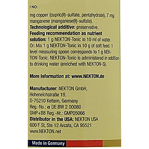 Nekton Tonic-I for Insect-Eating Birds 200Gm (7.05oz), Pale Yellow