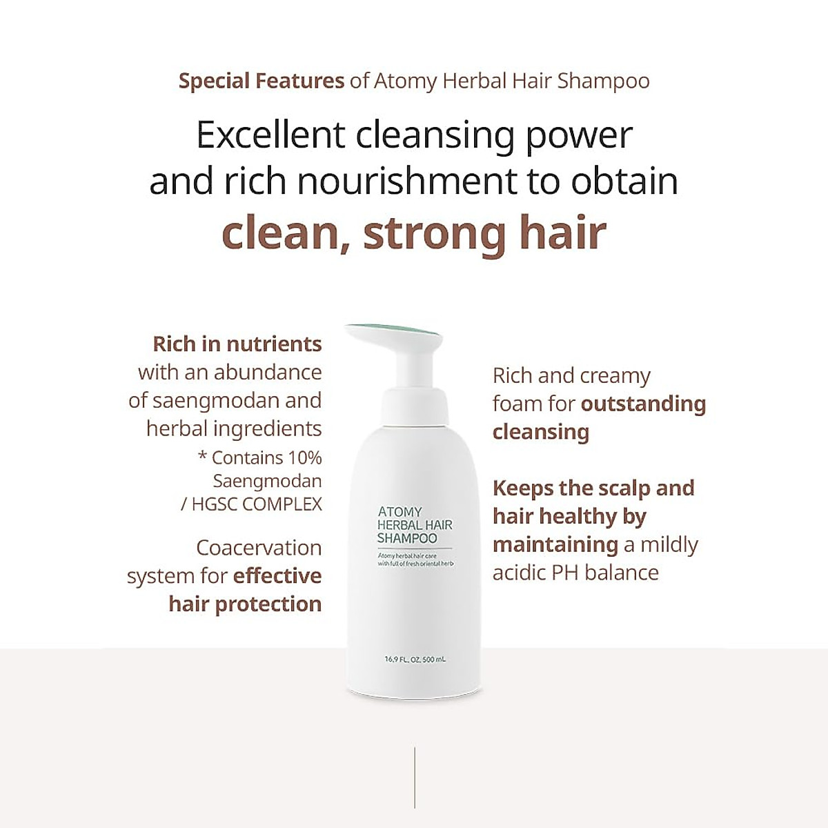 Atomy Herbal Hair Shampoo 500 Ml