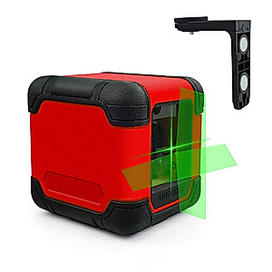 YIYITOOLS Line Laser Level Tools 100ft Green Self Fit for Indoor Outdoor Picture Hanging Construction Wall Writing Tile Installation, SN011G