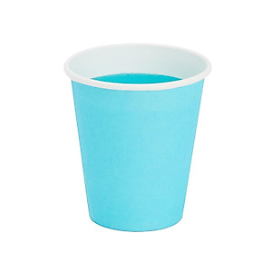 Stockroom Plus 600 Pack 3 oz Paper Cups - Disposable Bathroom Cups, Small Mouthwash Cups - Espresso Cups, Blue Paper Cups for Party, Picnic, BBQ, Travel, and Event