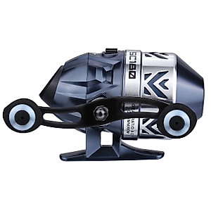 RUNCL Spincast Fishing Reel, Upgrade No-Rust Push Button Casting Design, 4.0:1 Gear Ratio, 17.5 LB Max Drag, Reversible Handle for Left/Right, includes Monofilament Line, Gift for Fishing Lover