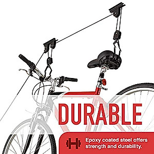 Racor - PBH-1R, Bike Storage, Garage Pulley Lift