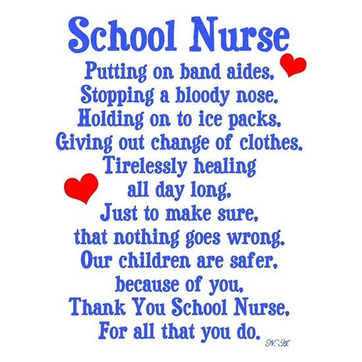 CafePress School Nurse Mug Ceramic Coffee Mug, Tea Cup 11 oz