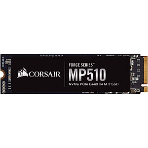 Corsair CSSD-F480GBMP510B Force Series MP510 480GB NVMe PCIe Gen3 x4 M.2 SSD (Renewed)