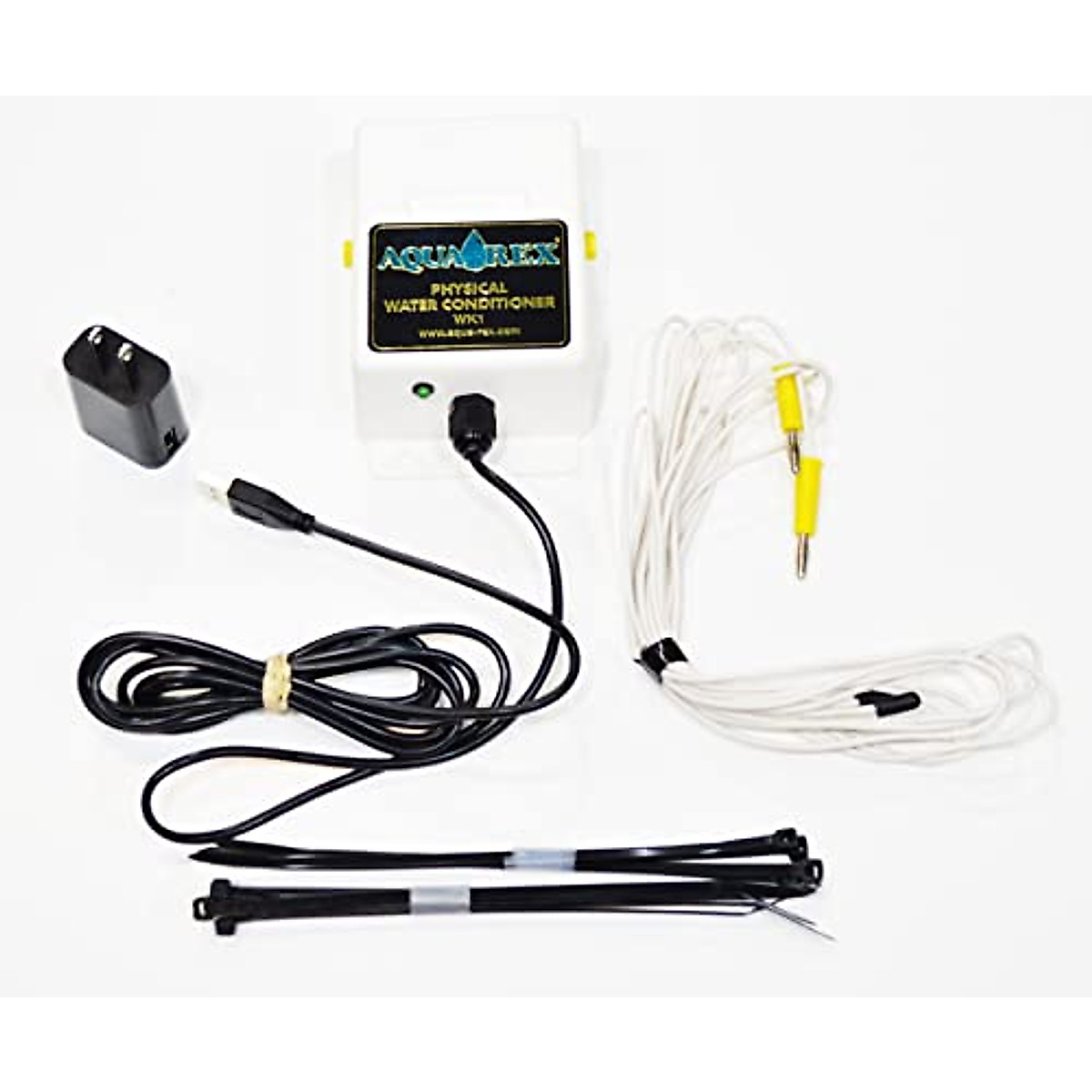 Aqua-Rex Water Softener Alternative Salt Free for Gas Heaters on City water, Soft water for Hair & Skin (WK1)