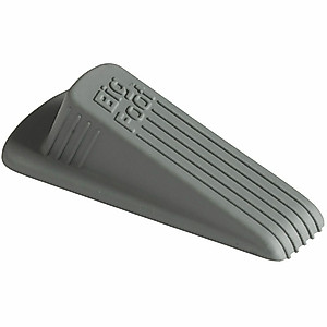 Master Caster Big Foot Doorstop, 4.75 x 2 x 1.25 Inches, Gray, 1/Pack (00941)