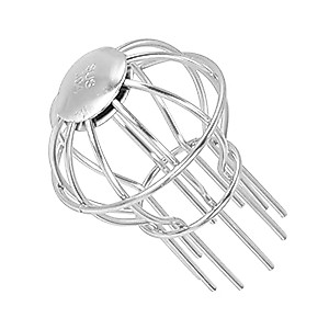 Alipis 2 pcs Basket Hair Plugs Anti Outdoor Cleaning Leaves Grate Catcher Cover Other Balcony Floor for Backyard Garden Guard Stainless Strainer Seeds Cap Stopper Tools Round Anti-