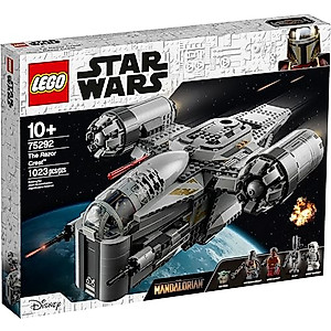 LEGO Star Wars The Razor Crest 75292 Mandalorian Starship Toy, Gift Idea for Kids, Boys and Girls with The Child 'Baby Yoda' Minifigure (Exclusive to Amazon)
