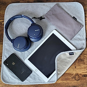 RadiHalt Faraday Blanket For Cell Phone and Laptop - Protection Against Direct Contact From Cell Signal, WIFI, Bluetooth, RF and Unwanted Signals