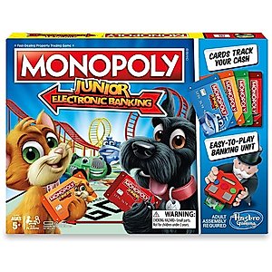 Hasbro Monopoly Junior Electronic Banking