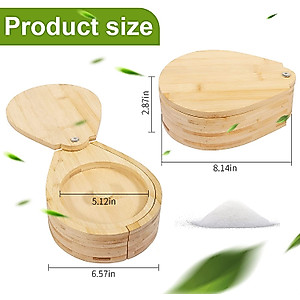 Margarita Salt Rimmer Set, Bamboo 3 Tier Bar Glass Rimmer for Margaritas and Cocktails, Bloody Marys, Suitable for Party, Bar, Home Bar, Restaurant, Bar Accessories Supplies