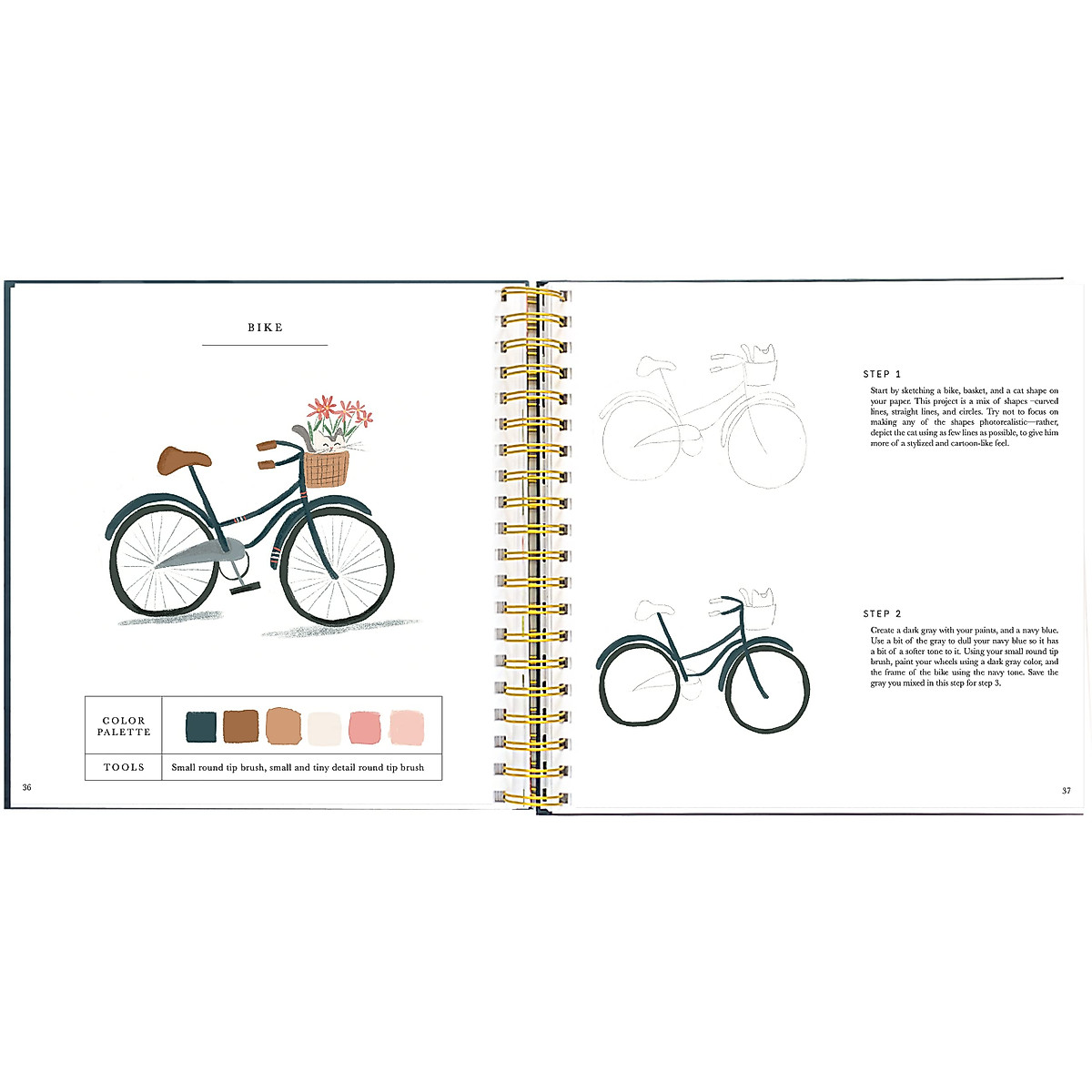 Painting for Beginners: A Modern Acrylic and Gouache Painting Book for Adults (Pretty Simple Painting)