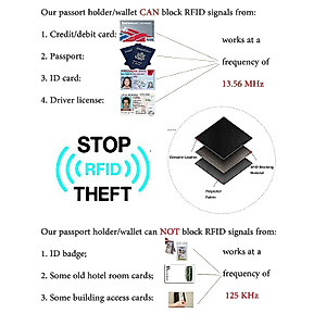 KALMORE Women's Leather RFID Card Wallet Small Purse Window, Turquoise Blue, One Zipper with ID