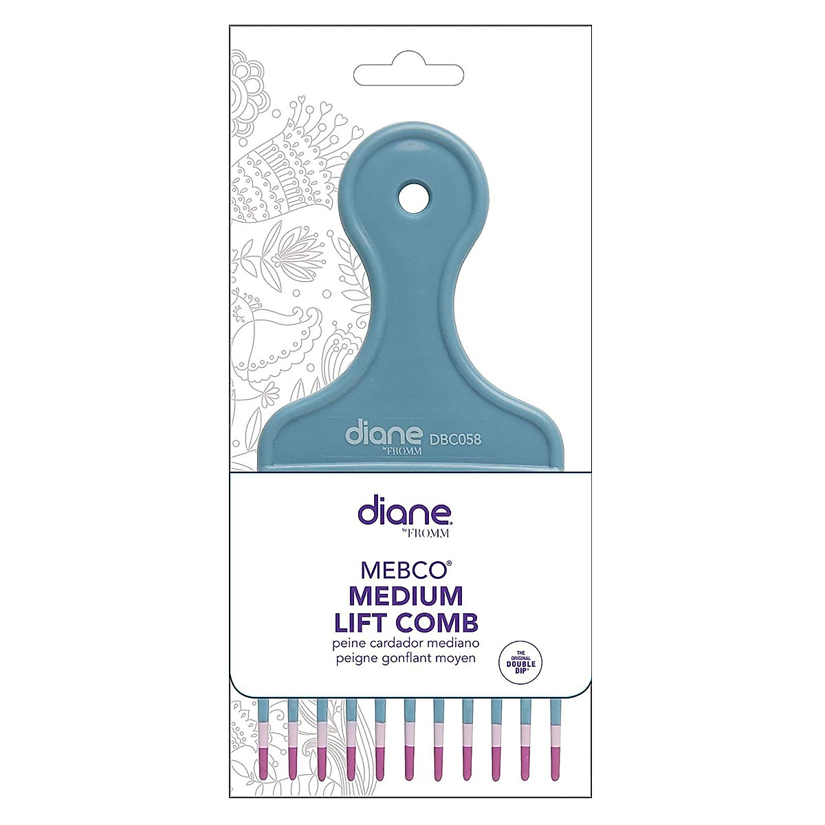 Diane Mebco From Large Lift Comb Double Dipped Pik 8 count (pack of 1)