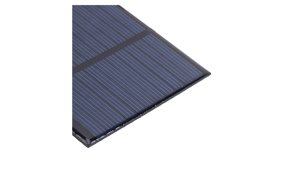 5Pcs DC 5.5V 0.6W Small Solar Module 65 x 65mm Solar Battery Panel with ...