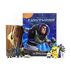 Disney / Pixar Lightyear My Busy Books - Storybook, 10 figurines, playmat