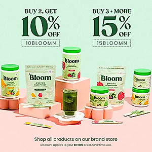 Bloom Nutrition Milk Frother Hand Mixer, Stainless Steel Electric Matcha Whisk, Handheld Mixer for Coffee, Greens, Protein & More, Battery Operated, Easy to Clean & Includes Whisk Stand