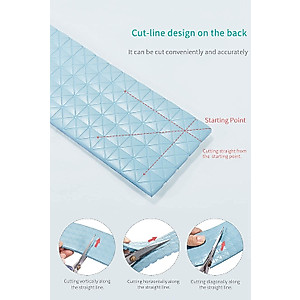 Baby Proofing Edge Corner Protector, 3M Pre-Taped Corners, 40 inch (X2 PCS), Baby Proof Corner Guard Heavy-Duty. Blue