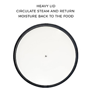 Flavehc Dutch Oven Pot with Lid 4.8 qt Cast Iron Dutch Oven for Bread Baking Pink Enameled Cast Iron Dutch Oven with Handels