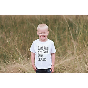 7 ate 9 Apparel Toddler Boy's Funny Ring Bearer Wedding T-Shirt 2T Black