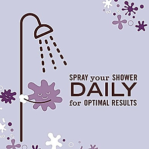 MRS. MEYER'S CLEAN DAY's Probiotic Daily Shower Spray Cleaner, Made With Essential Oils And Other Thoughtfully Chosen Ingredients, Lavender, 16 oz.