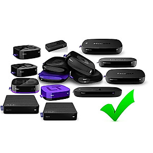 Nettech IR Replacement Remote for Roku 1, Roku 2, Roku 3, Roku 4 (HD, LT, XS, XD), Roku Express, Roku Premiere, Roku Ultra; DO NOT Support Roku Stick or Roku TV