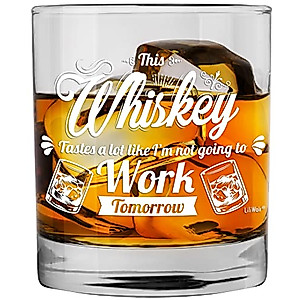 Funny Retirement Gifts for Men Dad Women Mom. 2024 Retirement Whiskey Glass Gift. Retired Glasses for Friend Coworkers Office & Family. Unique Novelty Ideas for Her Nurses Navy Air Force Military Gag
