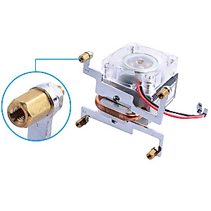 GeeekPi ICE Tower Cooler for Raspberry Pi, Cooling Fan for Raspberry Pi, RGB Cooling Fan with Heatsink for Raspberry Pi 4 Model B & Raspberry Pi 3B+ & Raspberry Pi 3 Model B