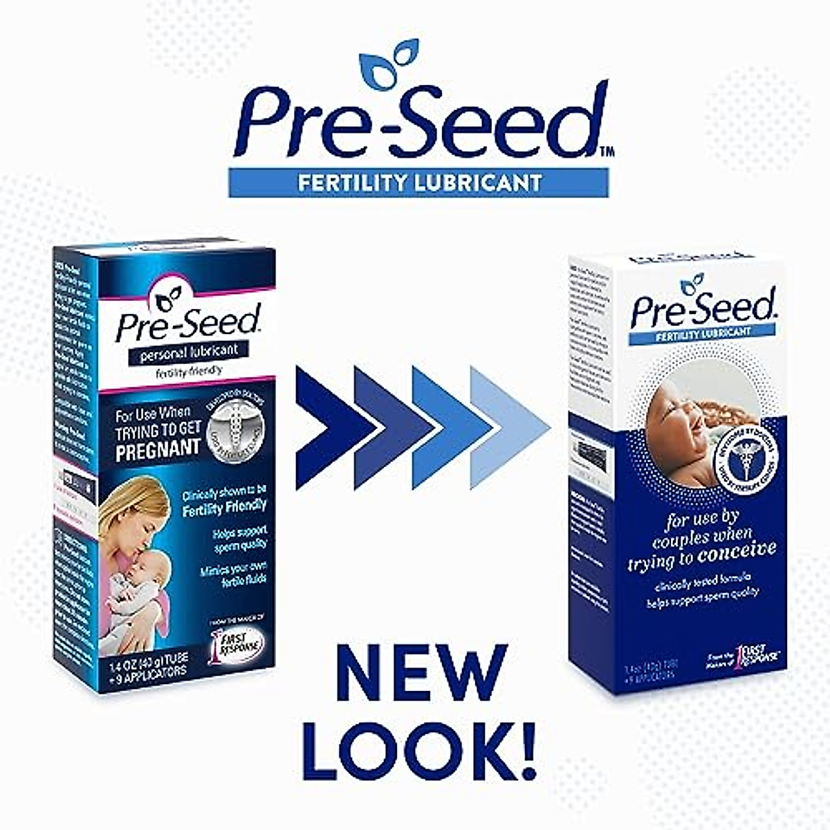 Pre-Seed Fertility Lubricant, For Use by Couples Trying to Conceive