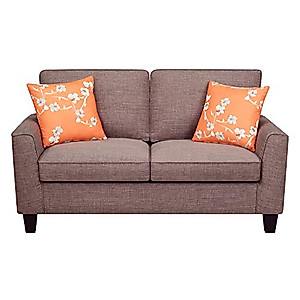 Serta Deep Seating Astoria 61" Loveseat in Tan