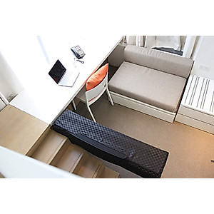 Digital Piano Cover for YAMAHA P225 / P223 / P145 / P143 / P125a / P125 / P115 / P105 / P45 / Kawai ES120 | PX150 | Roland FP30X / F-20 and others | [Waterproof] 52.4 in x 11.8 in | Ebony Black