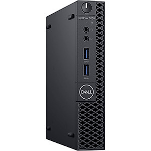 Dell Optiplex 3060 Micro PC, Intel Six Core i7 8700T 2.4Ghz, 16GB DDR4, 128GB SSD Hard Drive, HDMI, Windows 10 Home (Renewed)