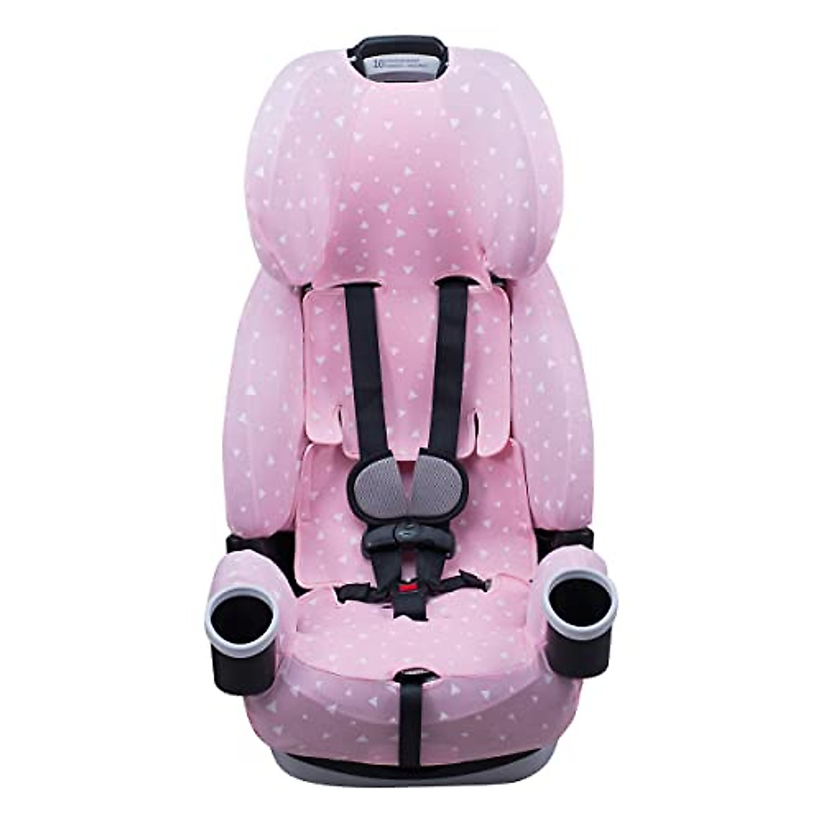JYOKO Kids Cotton Cover Liner for car seat Compatible with Graco 4Ever DLX 4-in-1 (Pink Sparkles)