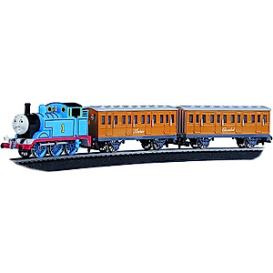 Bachmann Trains - Thomas & Friends Thomas with Annie and Clarabel Ready To Run Electric Train Set - HO Scale