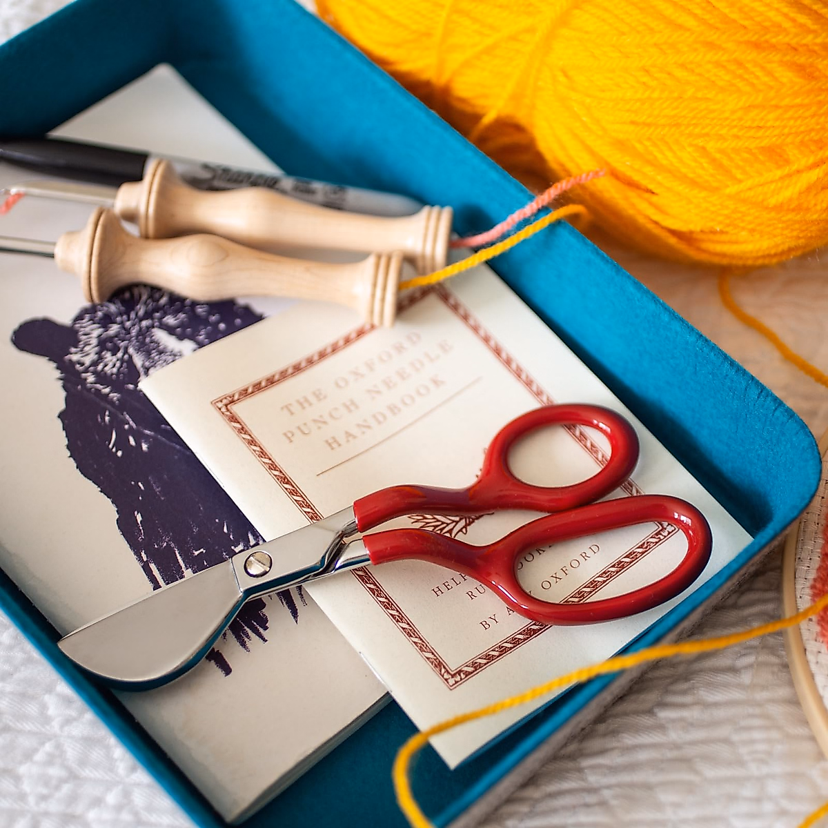 Three by Three Seattle Felt·Like·It! 10.5 x 7.5 Inch Felt Storage Bin for Office, Craft Room, Classroom, Living Room, Bedroom Storage (Charcoal)