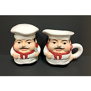 Fat Chef Sugar and Creamer Set