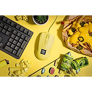 Mionix Avior French Fries Ambidextrous Optical Gaming Mouse (Yellow)