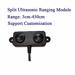 Taidacent Waterproof Ultra-Precision Ultrasonic Sensor Presence and Detection Parking Occupancy Sensor Vehicle Presence Detector Ultrasonic Range Detector in Outdoor (PWM)