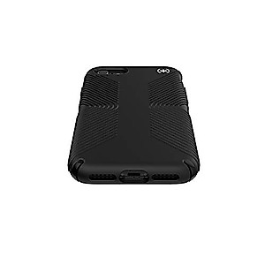 Speck iPhone SE Case - Drop Protection - Fits iPhone 8 & iPhone 7 & Phone SE (2022), iPhone SE (2020) - Scratch Resistant Cases - Slim with Extra Grip & Soft Touch Coating - Black Presido2